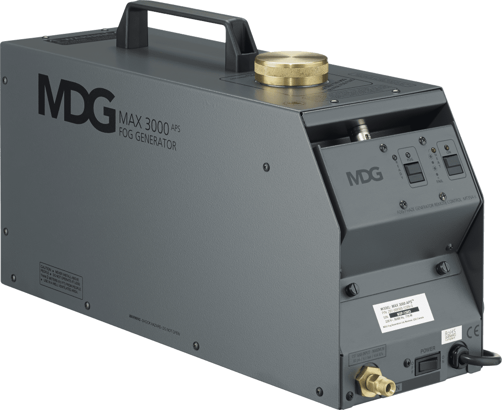 MDG MAX 3000 Fog Generator | AVL Supply Sales Portal