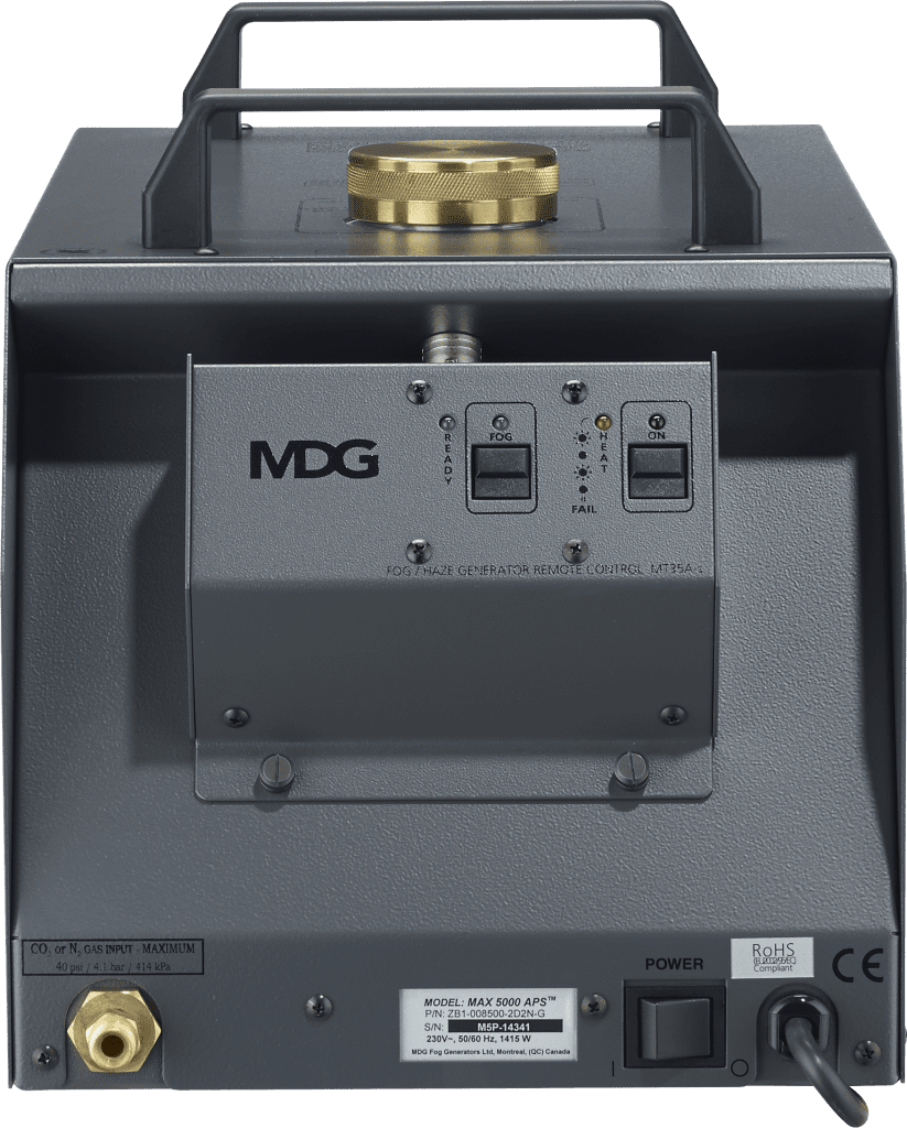 MDG MAX 5000 Fog Generator | AVL Supply Sales Portal