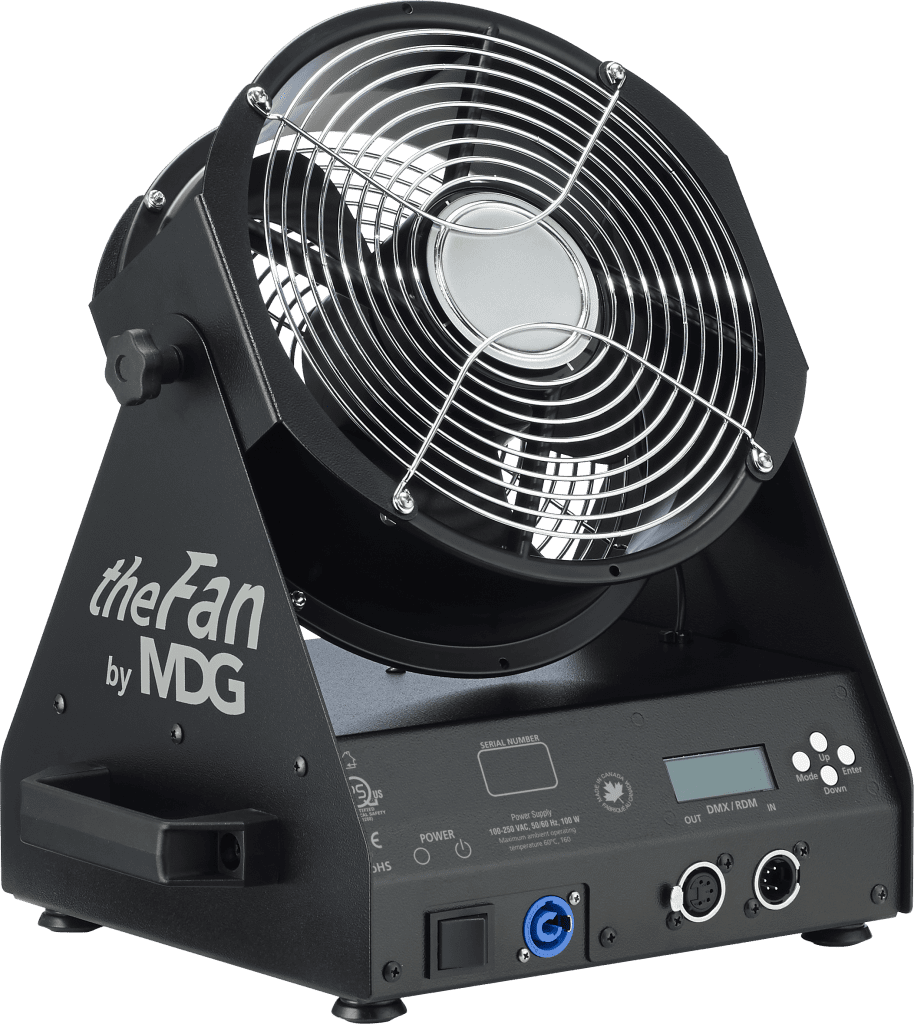 MDG theFAN Digital Fan With DMX/RDM Control | AVL Supply Sales Portal