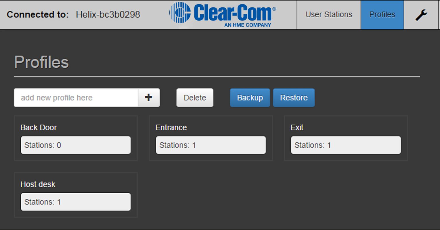 Clear-Com HCS Software | AVL Supply Sales Portal