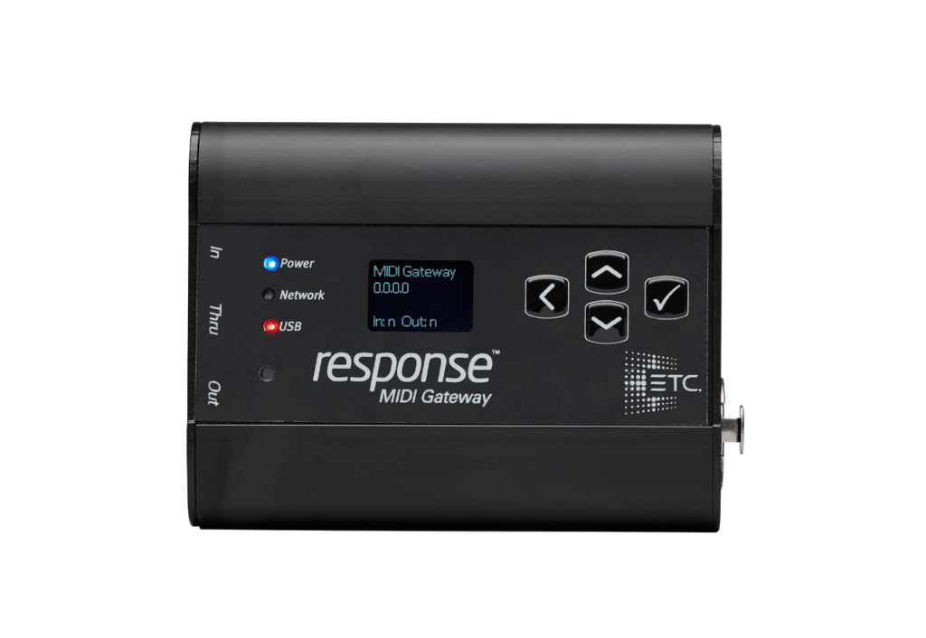 ETC Response MIDI Gateway - Rack-mount Style | AVL Supply Sales Portal